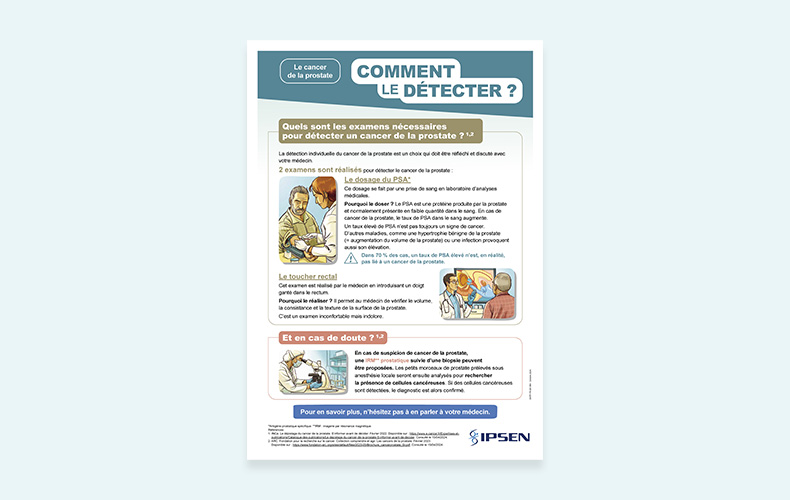 Le cancer de la prostate… Comment le détecter ? - Hello Ipsen